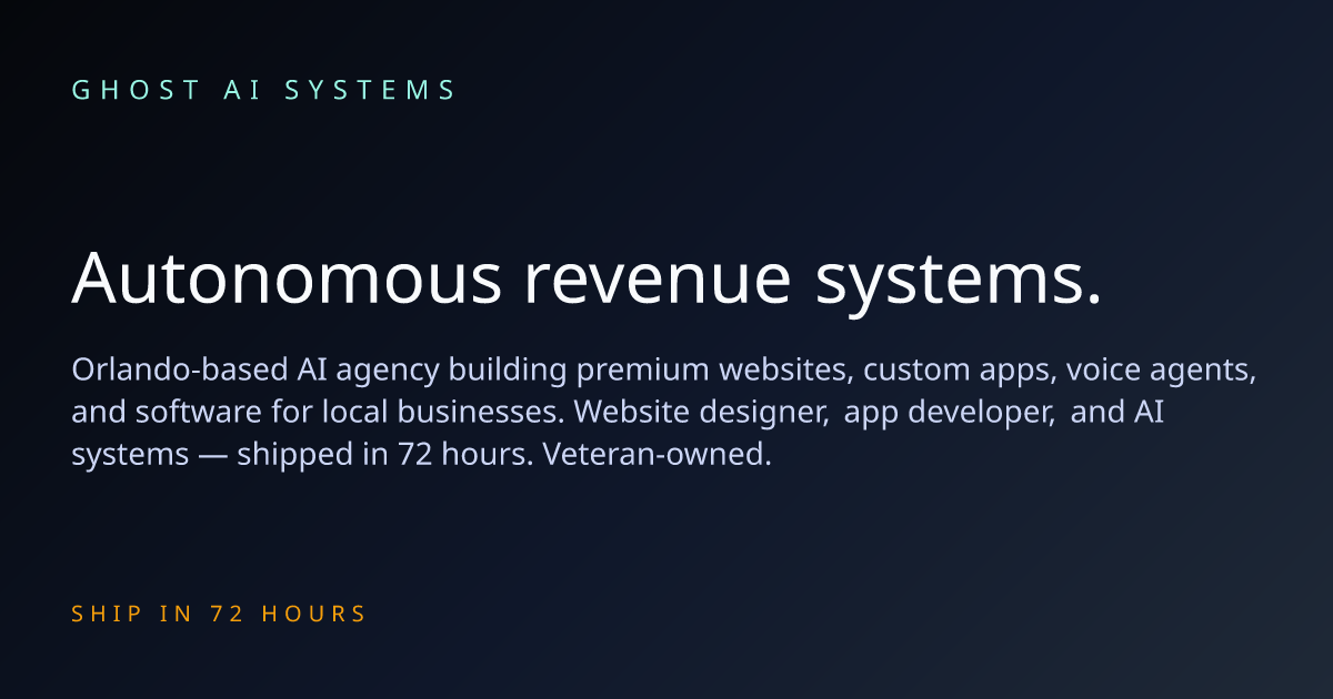 Ghost AI Systems